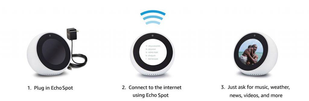 Echo Spot - Domotrica